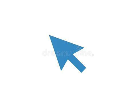 Blue Cursor Arrow Stock Illustrations 19909 Blue Cursor Arrow Stock