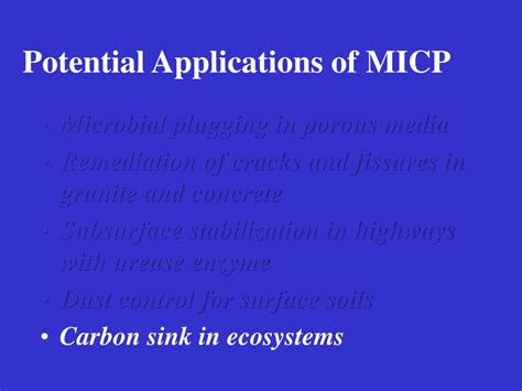 Ppt Microbial Calcification In Subsurface Environments Powerpoint Presentation Id3905732