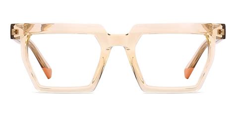 Neo Rectangle Yellow Glasses For Men And Women Lensmart
