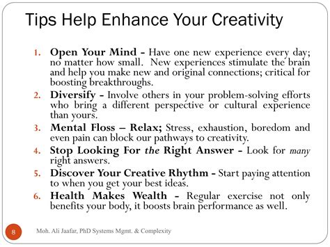 Innovation In A Summary By Mohammad Ali Jaafar Ppt