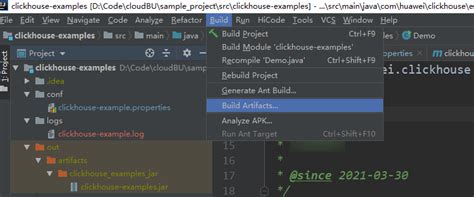 commissioning a clickhouse application in a linux environment mapreduce service huawei cloud