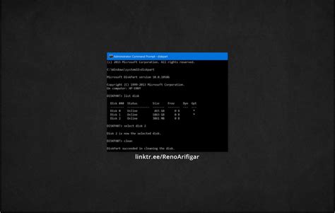 Cara Convert Mbr Ke Gpt Dengan Diskpart Di Command Prompt Cmd Renoarifigar