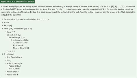 Solved Apply Algorithm 932 Breadth First Search To Find A