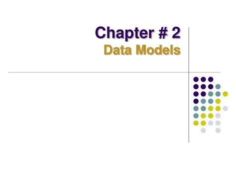 Ppt Chapter 2 Data Models Powerpoint Presentation Free Download