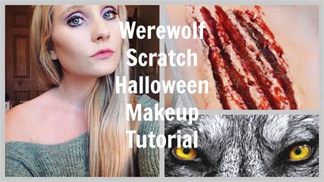 Werewolf Scratch Makeup