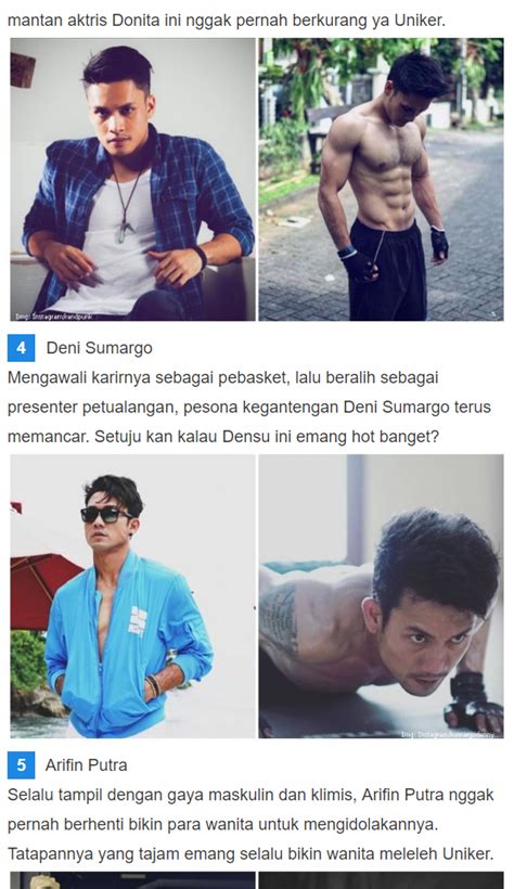 10 Aktor Indonesia Yang Gantengnya Bikin Cewek Deg Degan Unik Aneh