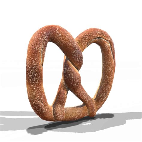 3d Model Pretzel Turbosquid 2036662