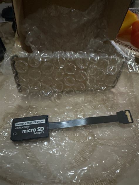 Psp Go Micro Sd Adapter Video Gaming Gaming Accessories Cables Chargers On Carousell