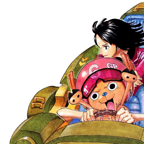 Chopper And Robin From Chapter 422 Color Spread