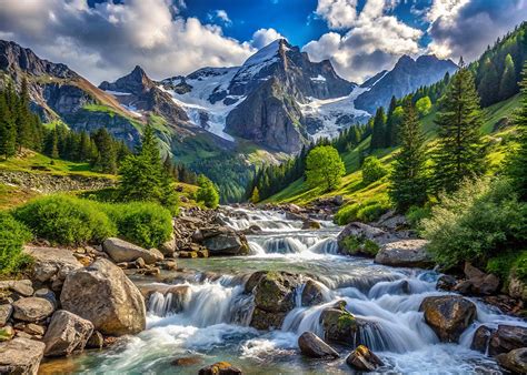 Autumn S Refreshing Falls Background Landscape Nature Landscape View