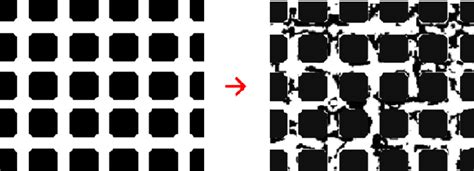 A The Reverse Image Of Designed Micro Porous Patterns B The Final