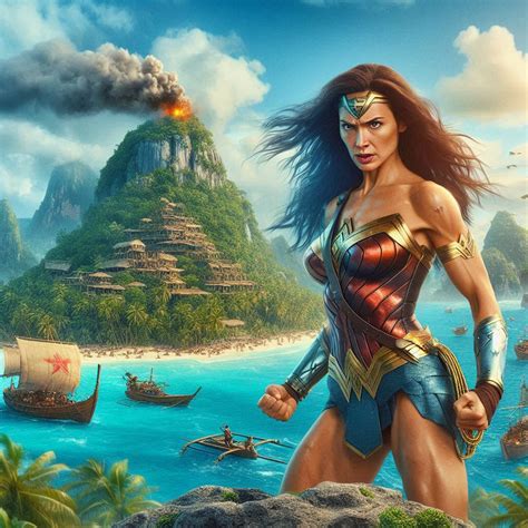 Wonder Woman On Paradise Island 5 By Joninwi On Deviantart