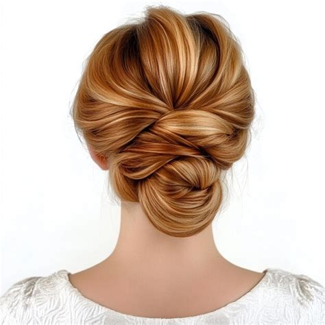A Woman With A Braid In Her Hair Premium Ai Generated Image