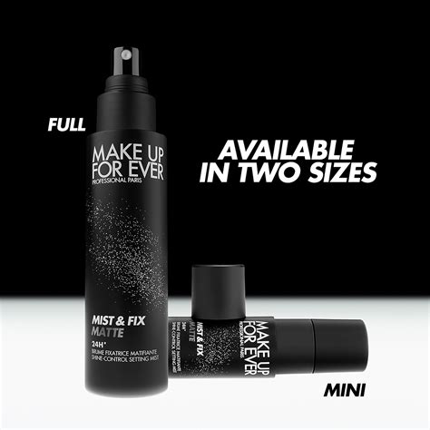 Mist And Fix Matte Spray Make Up For Ever Singapore