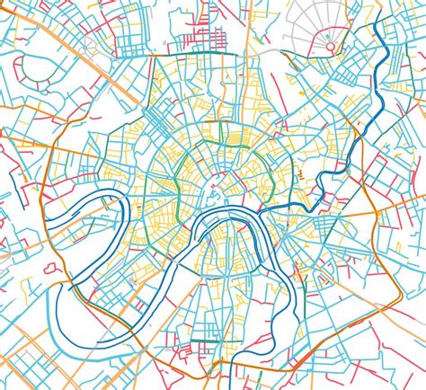 Map Of Street Designations In London With Geopandas And Matplotlib