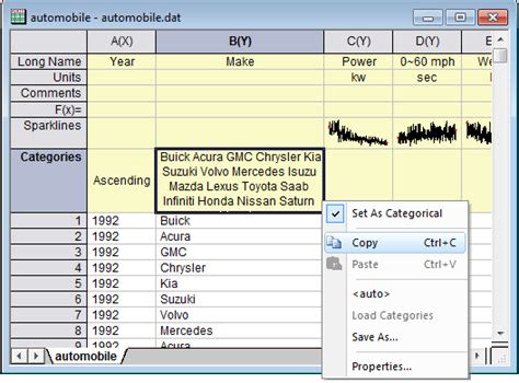 A Controlling Categorical Values OriginLab Wiki Confluence