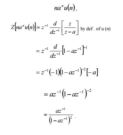 Important Questions And Answers Z Transforms And Difference Equations