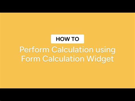 How To Assign Calculation Values
