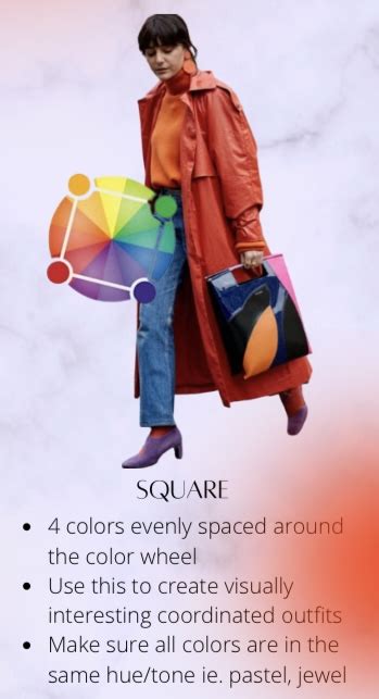 What Colors Go Well Together Square Color Scheme Abby Young Styling Professional Wardrobe