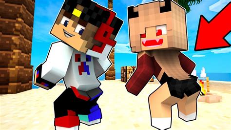 РЕБЕНОК И ДЕВУШКА ВЫЖИВАНИЕ НА ОСТРОВЕ В МАЙНКРАФТ ТРОЛЛИНГ МОДЫ Minecraft Youtube