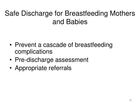 Ppt Continuity Of Care For Breastfeeding Families Powerpoint