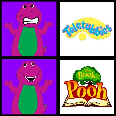 Barney Loves Tbop Better Than Teletubbies By Brandontu1998 On Deviantart