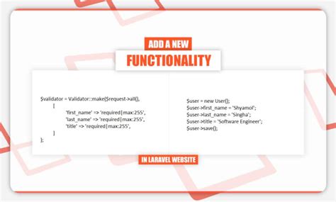 Add A New Functionality In Laravel Website By Ershyamol Fiverr