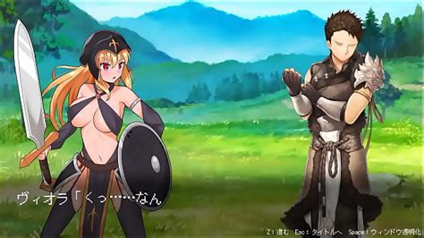 Cute Blonde In Hentai Sex With Man And Green Man In New Erotic Game