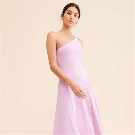 One Shoulder String Maxi Dress Nuuly