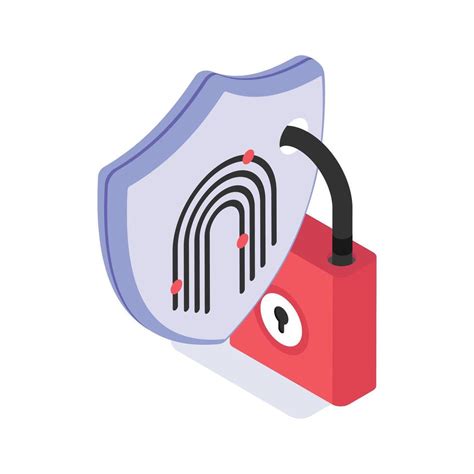 Biometric Fingerprint Lock Ensuring Secure Access And Protection 51662110 Vector Art At Vecteezy
