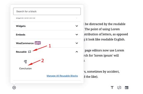 How To Create Manage And Edit Gutenberg Reusable Blocks In Wordpress
