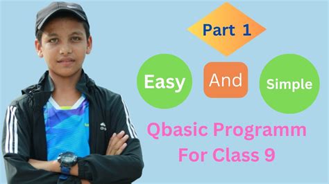 Simple And Easy Qbasic Progamm For Class 9 Viral Qbasic Class9