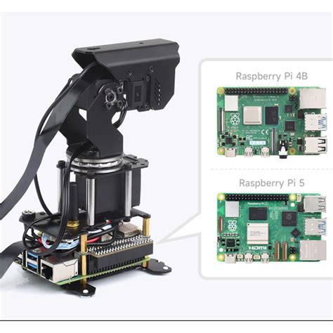 360° omnidirectional pan tilt camera module for raspberry pi bastelgarage electronics online store