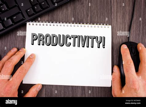 Writing Note Showing Productivity Motivational Call Business Photo Showcasing Effective Work