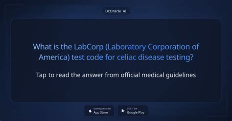 What Is The Labcorp Laboratory Corporation Of America Test Code For Celiac Disease Testing
