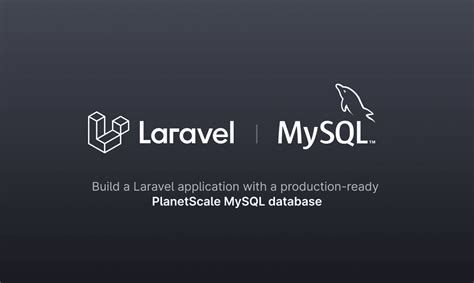 Build A Laravel Application With A Mysql Database