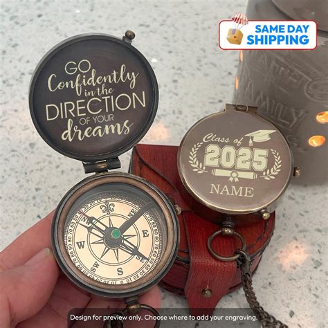 Graduation T Compass Personalized Graduation Keepsake
