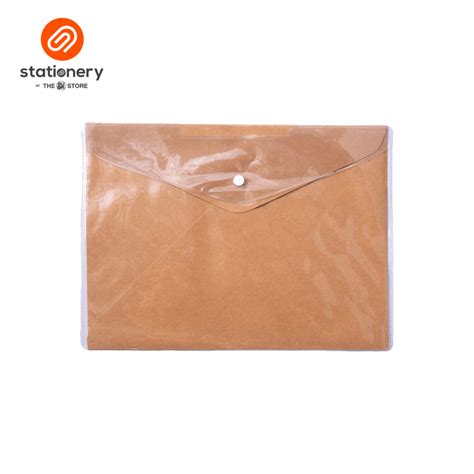 Brown Envelope With Plastic Gauge 8 9x12 Sm Stationery