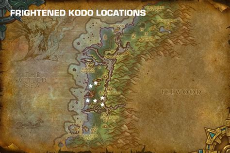 Wow Frightened Kodo Mount Unlock Guide Gg
