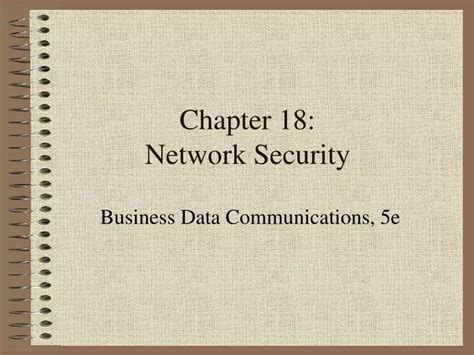 PPT Chapter Network Security PowerPoint Presentation Free Download ID