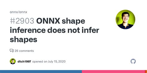 ONNX Shape Inference Does Not Infer Shapes Issue 2903 Onnx Onnx