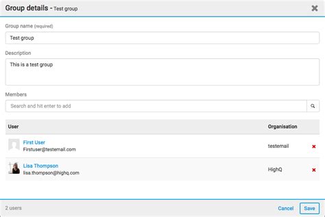 Manage Group Permissions