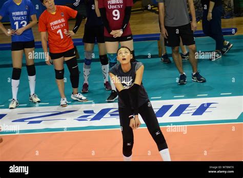 South Korean Volleyball Player Kim Yeon Koung Of Shanghai Guohua Life