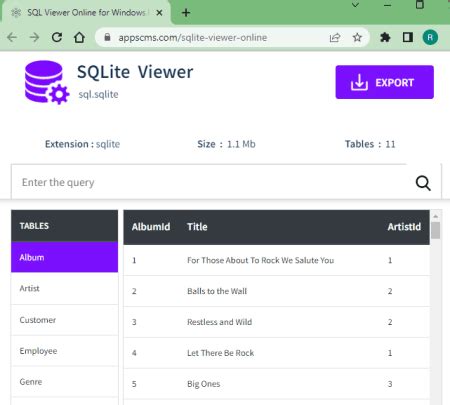Best Free Online Sqlite Viewer Websites