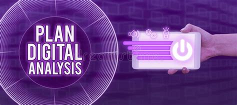 Handwriting Text Plan Digital Analysis Word For Sales Data And Economic Growth Graph Chart