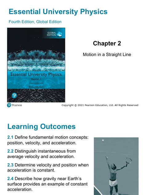 02 Lecture Outline Pdf Velocity Acceleration