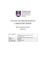Analyzing Chemicals Using High Performance Liquid Chromatography Course Hero