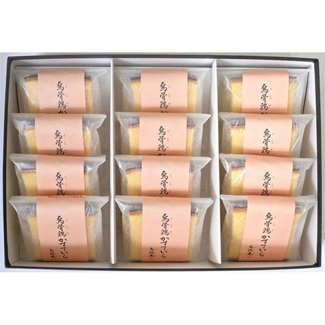 烏骨鶏かすていら 個包装 烏鶏庵