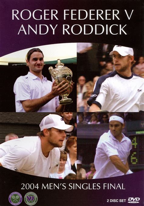 Wimbledon Roger Federer Vs Andy Roddick 2004 Mens Singles Final 2004 Releases Allmovie