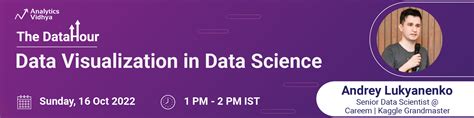 Datahour Data Visualization In Data Science